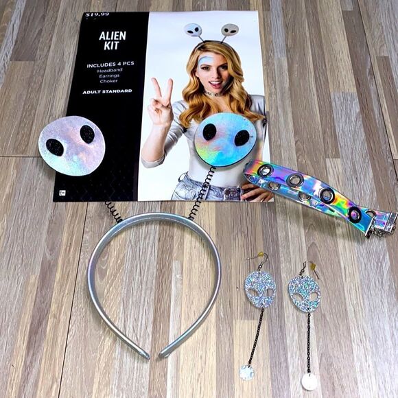 Accessories | Halloween Costume Rave Music Festival Wonderland Alien ...